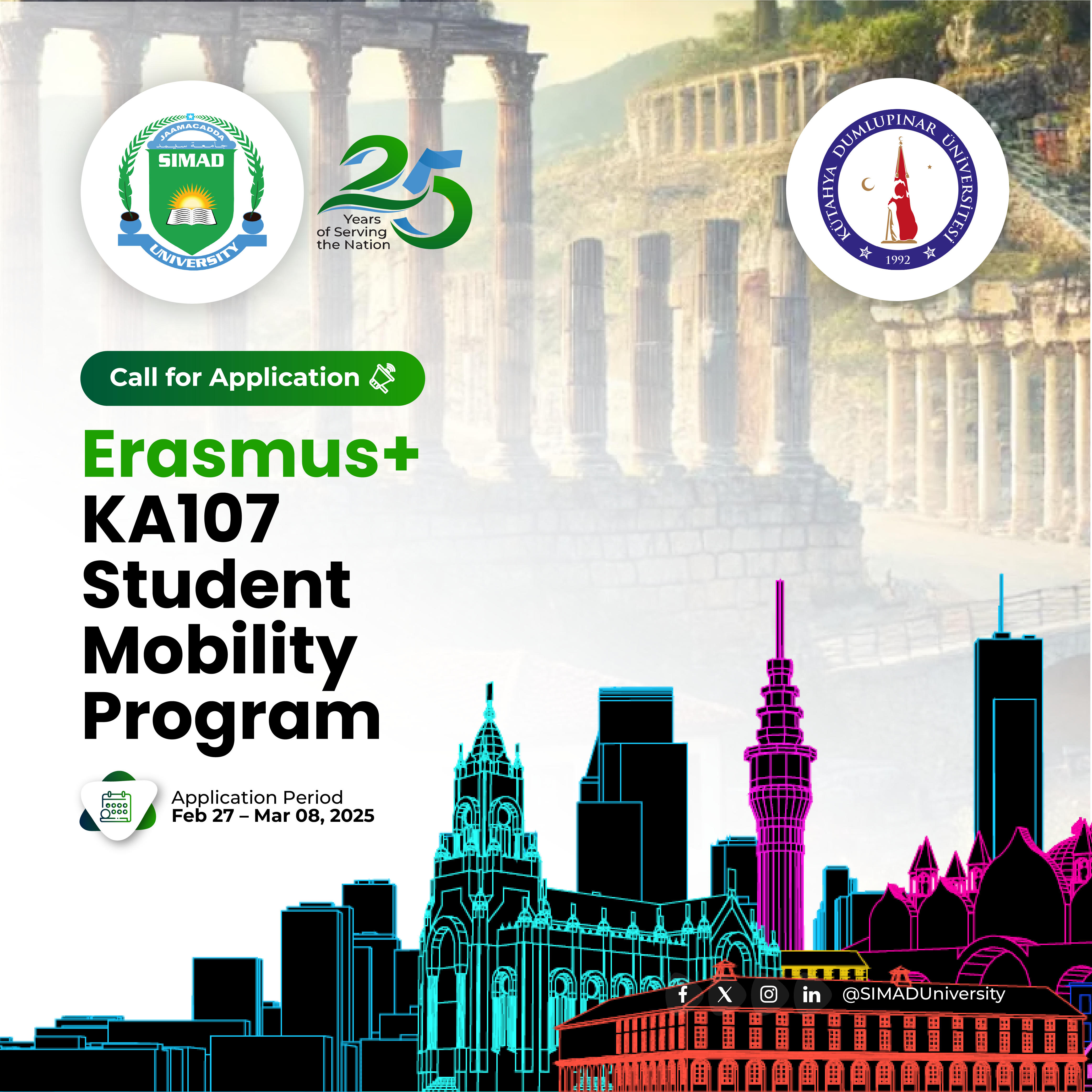 ERASMUS+ KA107 STUDENT MOBILITY PROGRAM - Office of International ...